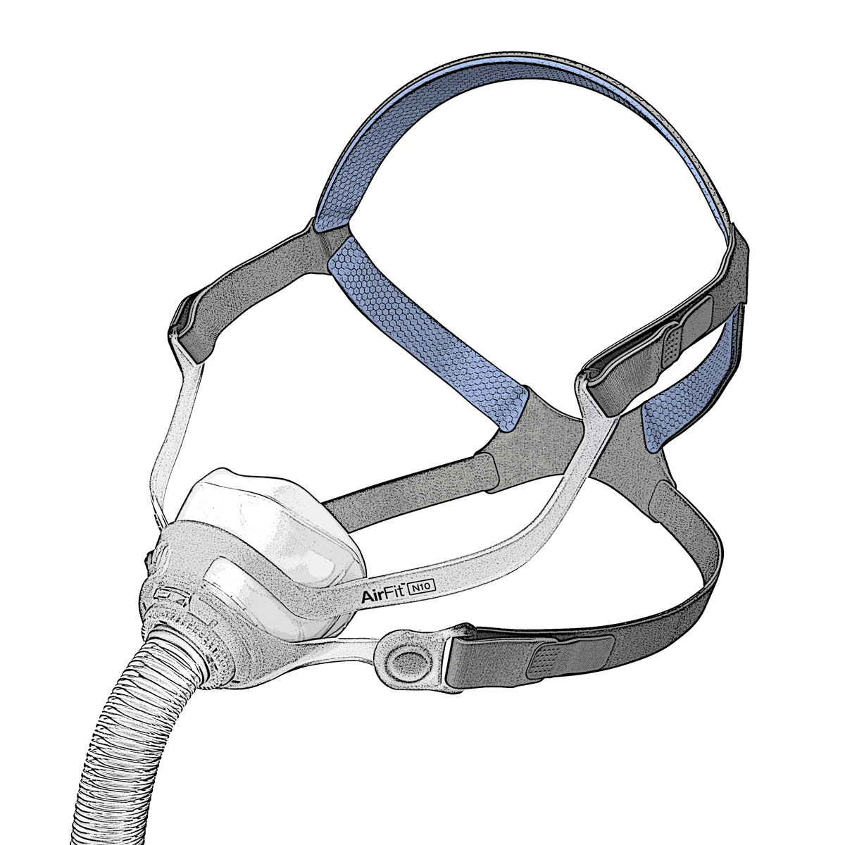 ResMed AirFit N10 Nasal CPAP Mask Parts | CPAP.co.uk