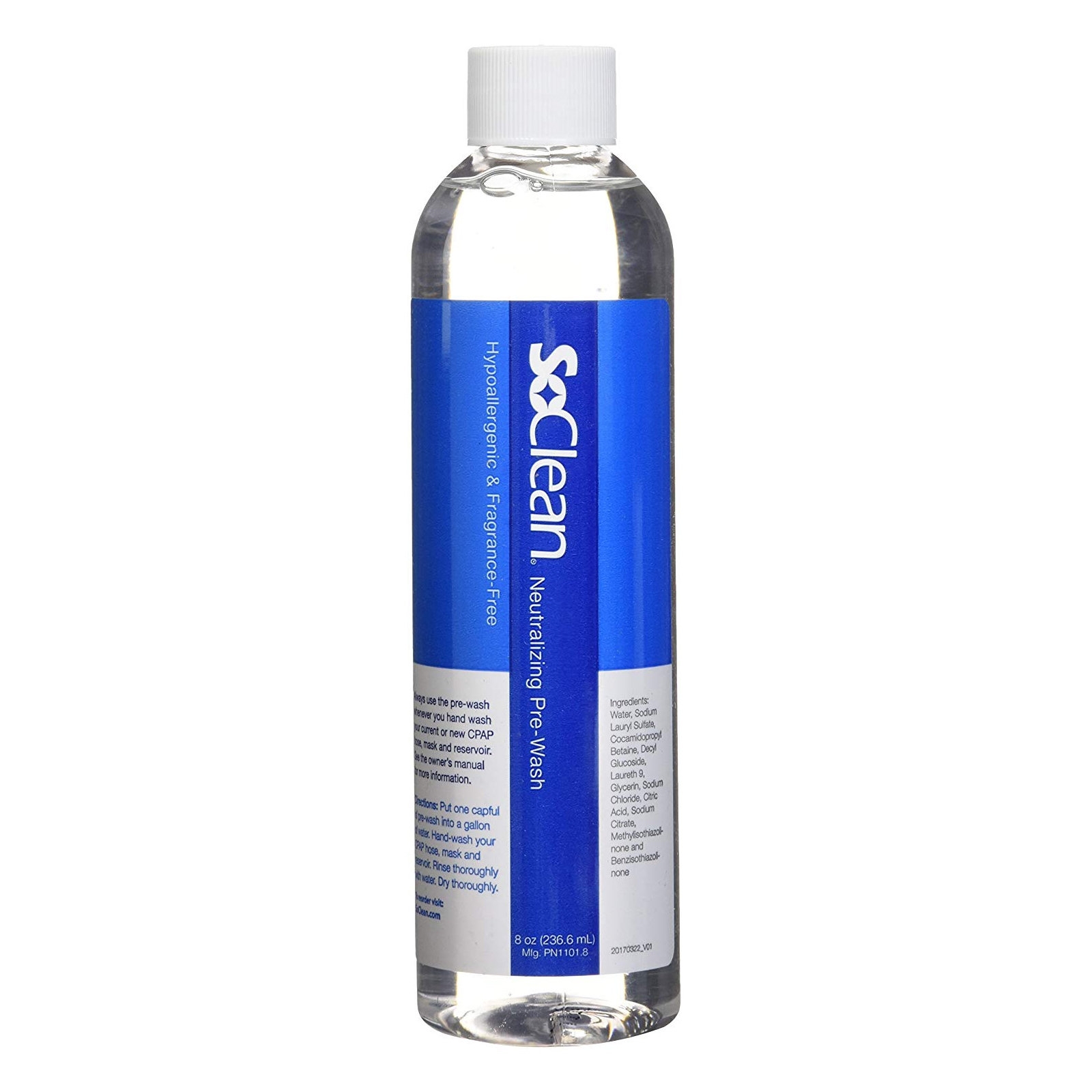 SoClean Cleaning Solution and Pre-Wash (8oz bottle) | CPAP.co.uk