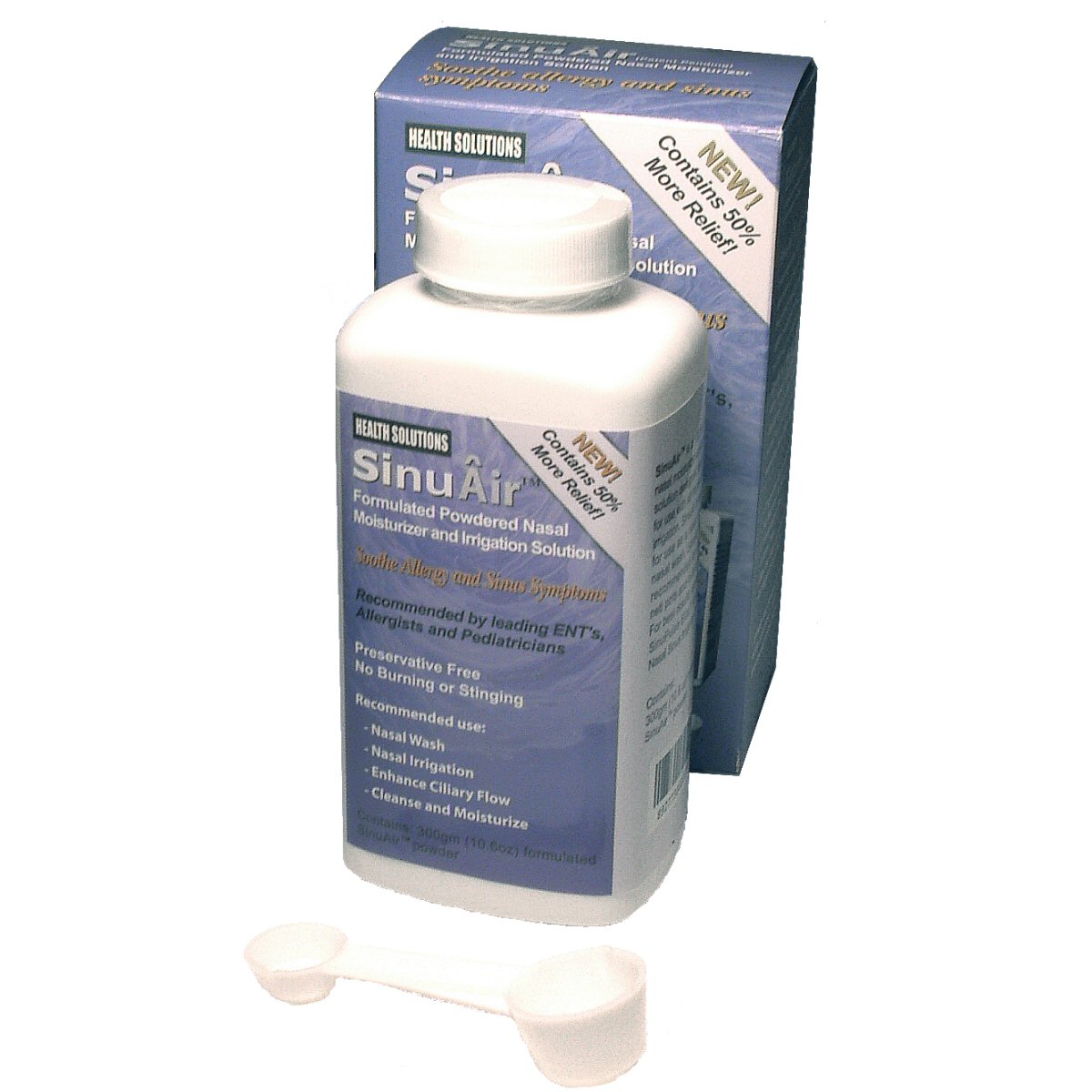 SinuAir Nasal Salt Powder 300g Tub | CPAP.co.uk